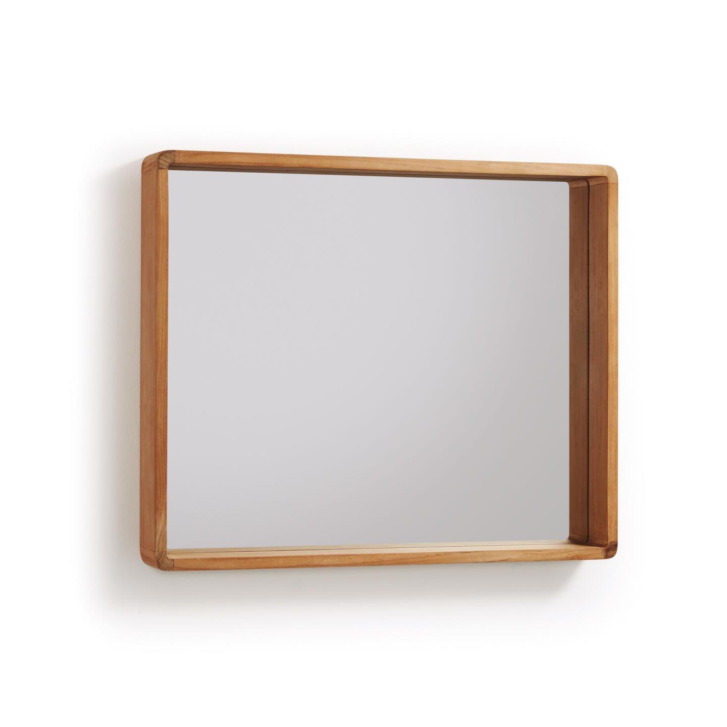 Kuveni mirror solid wood – Kave Home – Eye on Design